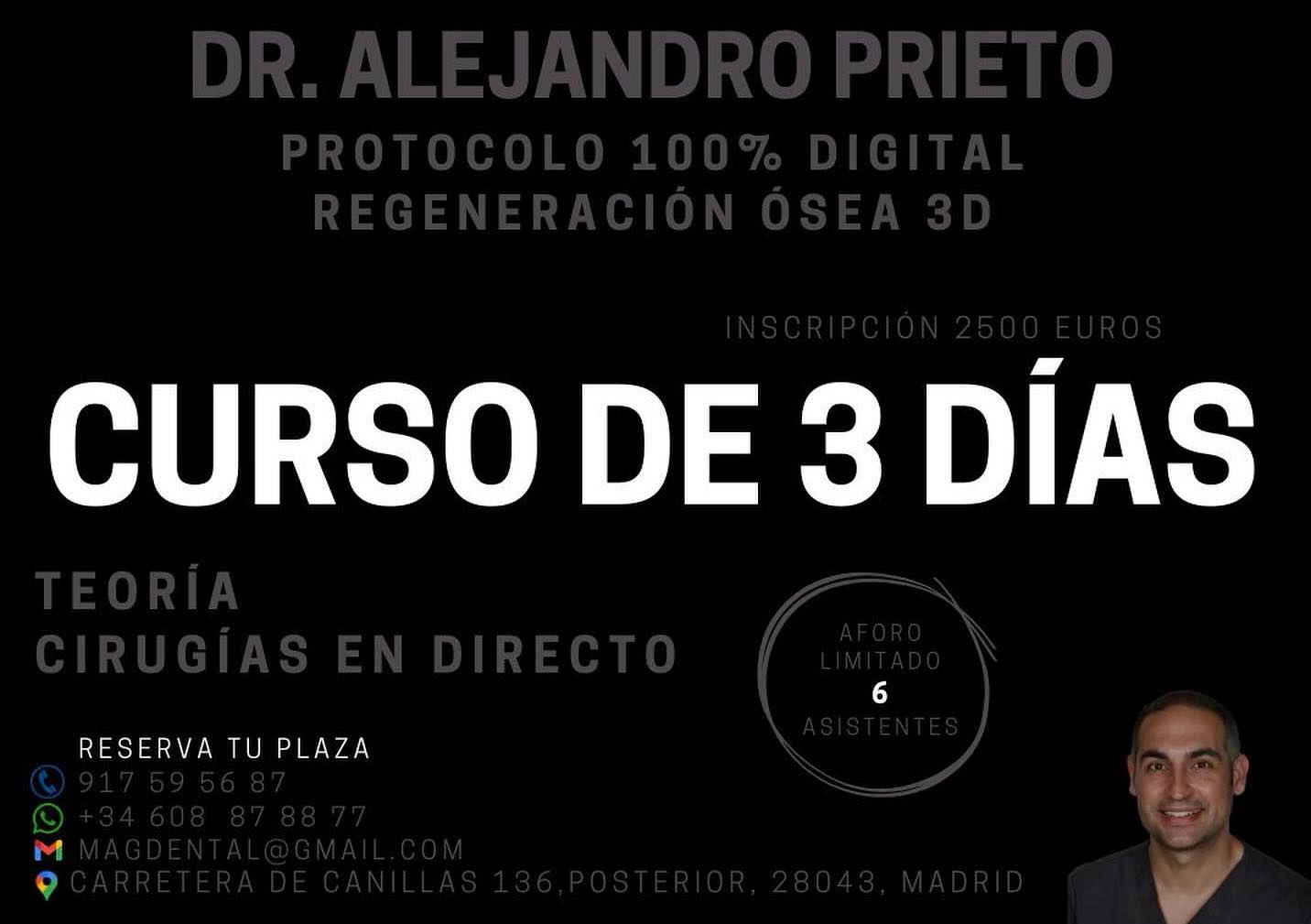 Curso "Protocolo 100% Digital y Regeneración Ósea 3D" con el Dr ...